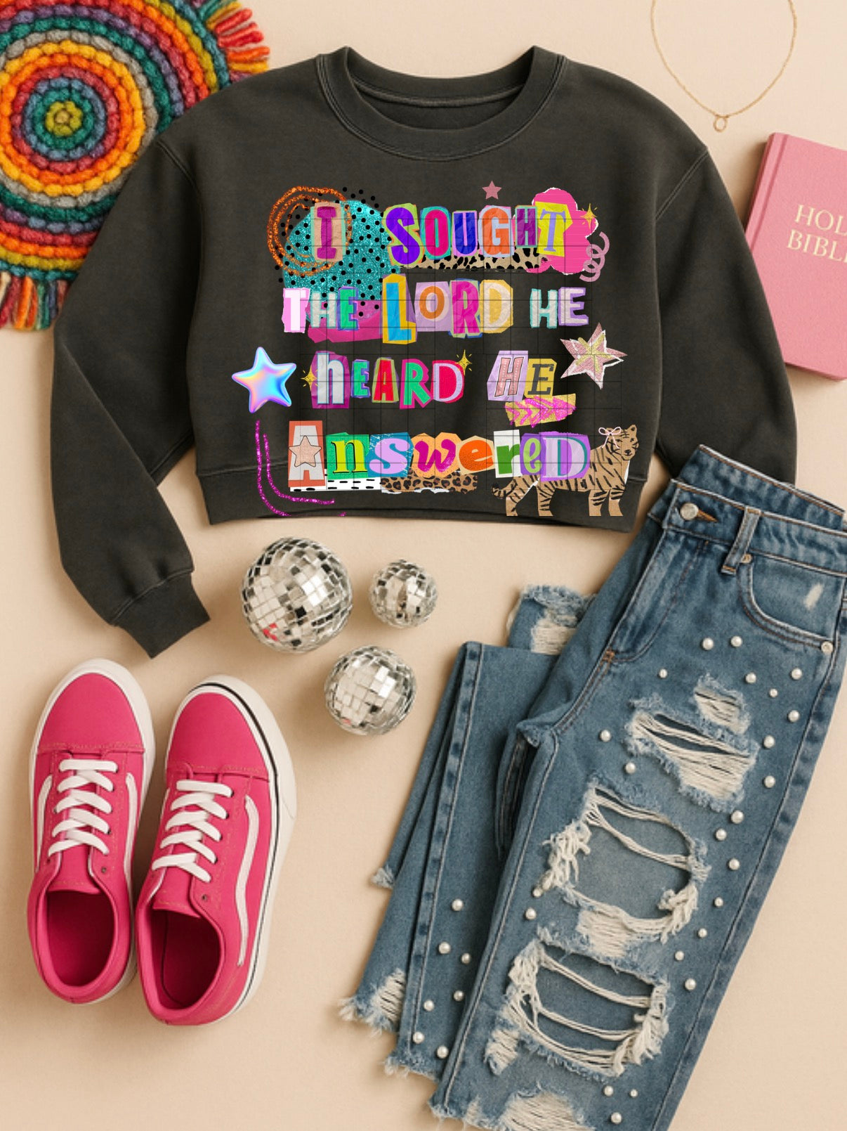 I sought the Lord PNG – Three in Bloom LLC